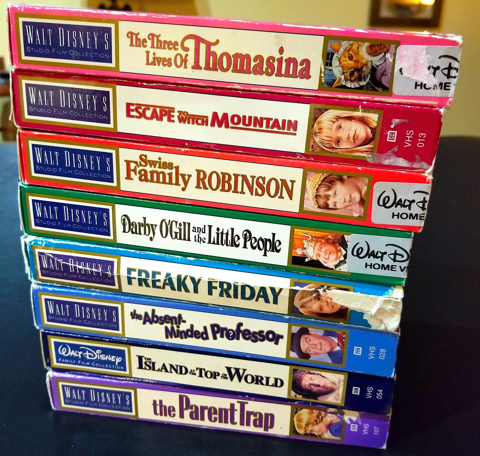 Lot of 8 Walt Disney Studio Film Collection VHS Tapes Tested - Etsy