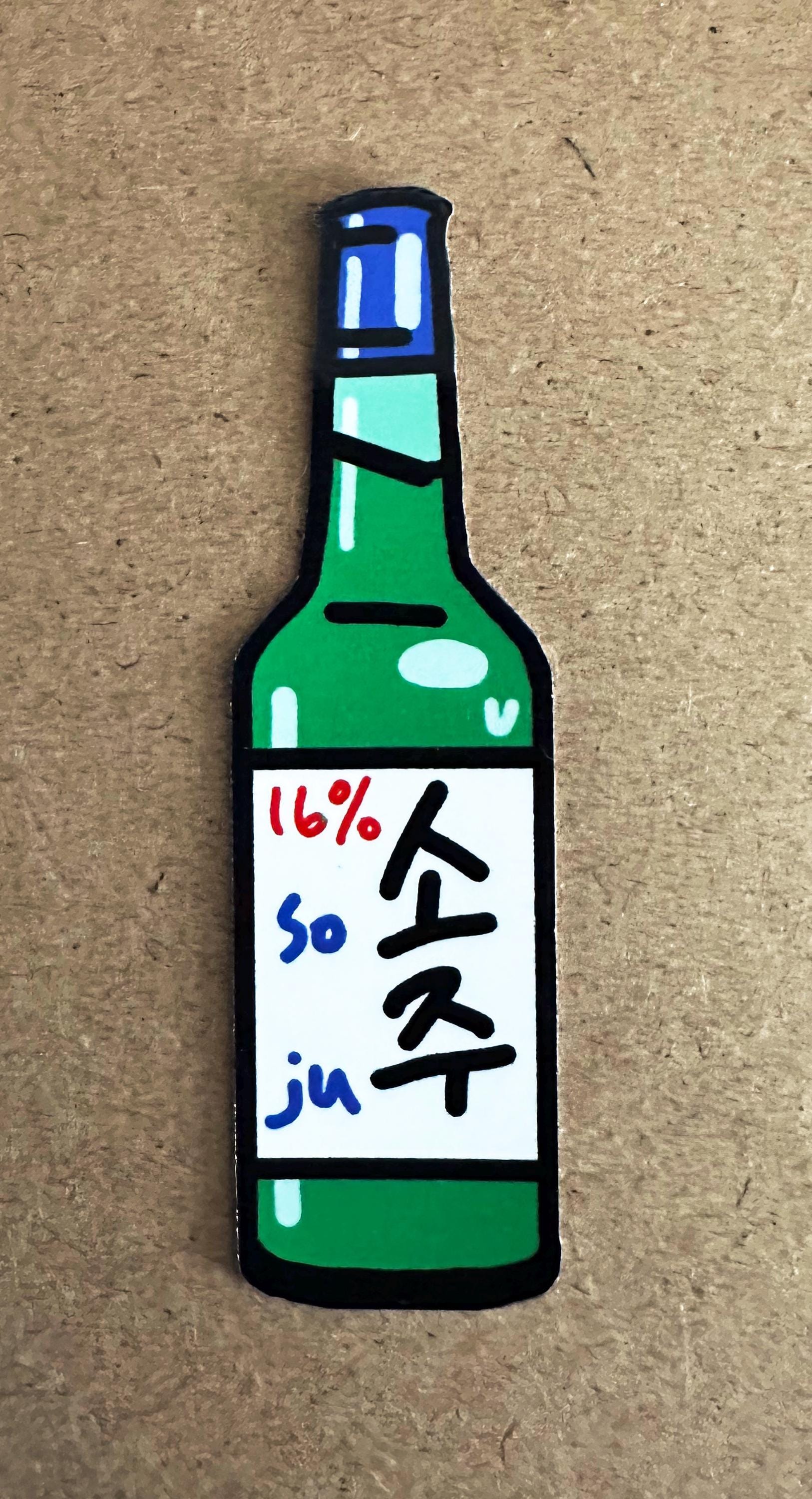 Soju Stickers (singles) - Etsy