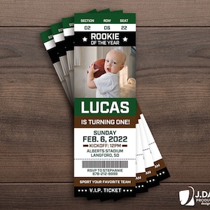 Football Birthday, Game Time, First Down, Rookie of the Year, All Star ...