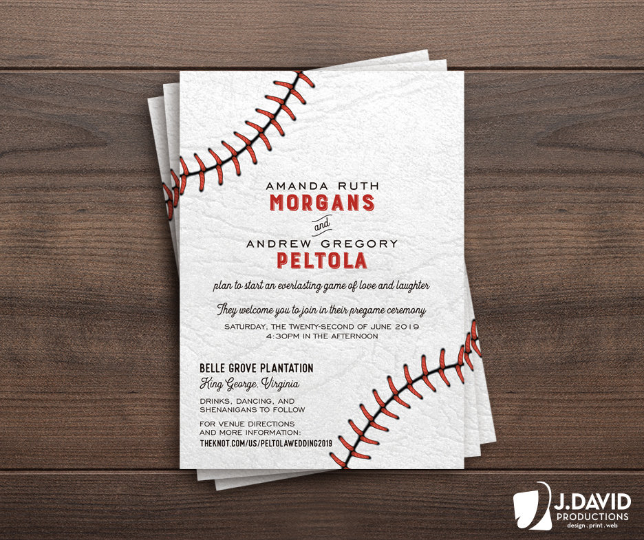 Baseball Wedding Invitation | Etsy