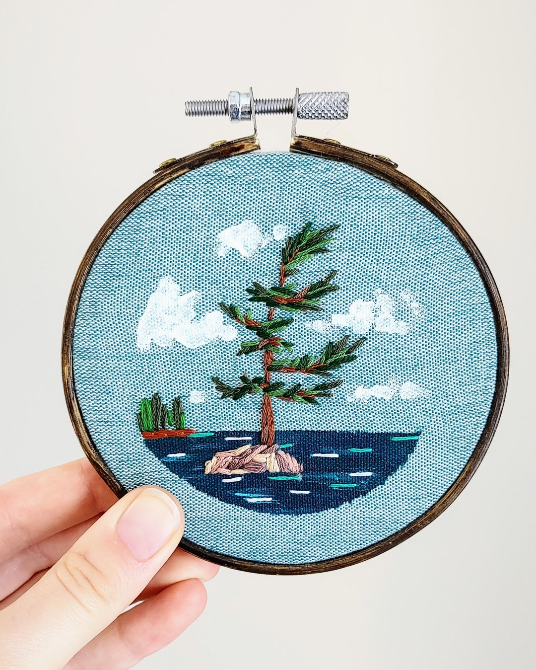 Georgian Bay, Ontario, Great Lakes, Kilarney, Scenery Embroidery, Jack ...
