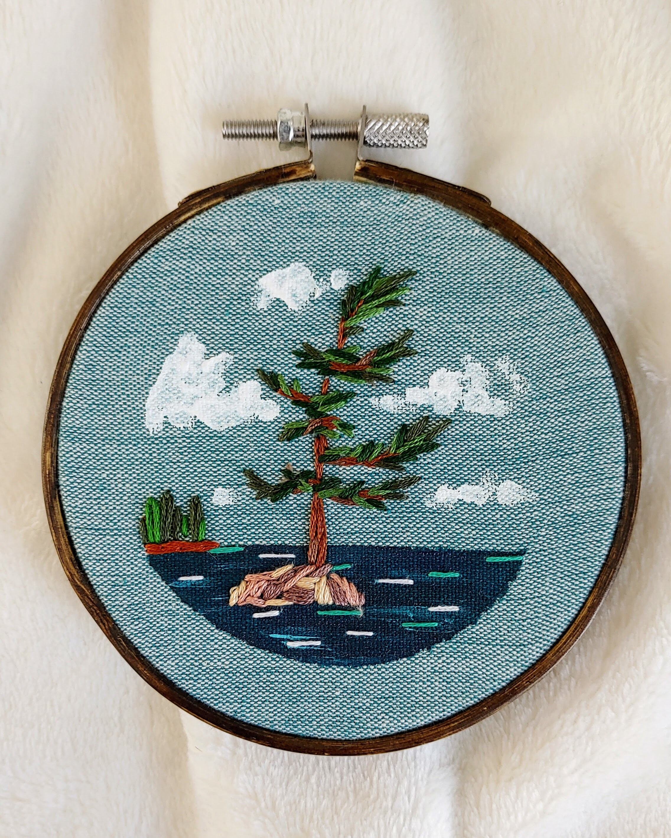 Georgian Bay, Ontario, Great Lakes, Kilarney, Scenery Embroidery, Jack ...