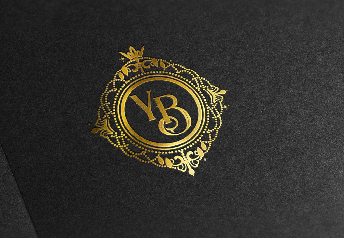 Golden Logos - Elegant Monogram Logo- Luxury Logo - Royal Brand Logo ...