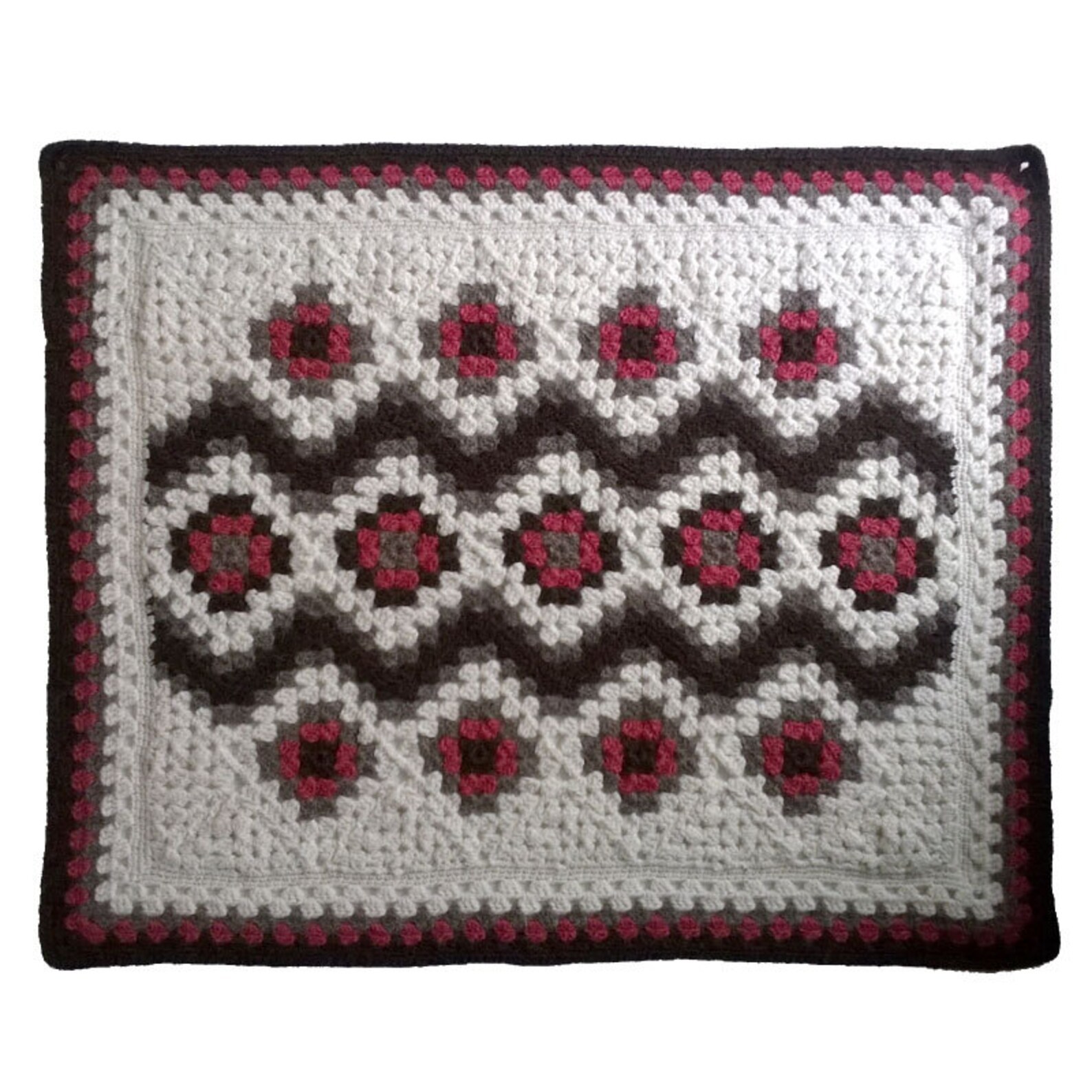 CROCHET PATTERN: Diagonal Granny Square Baby Blanket - Etsy
