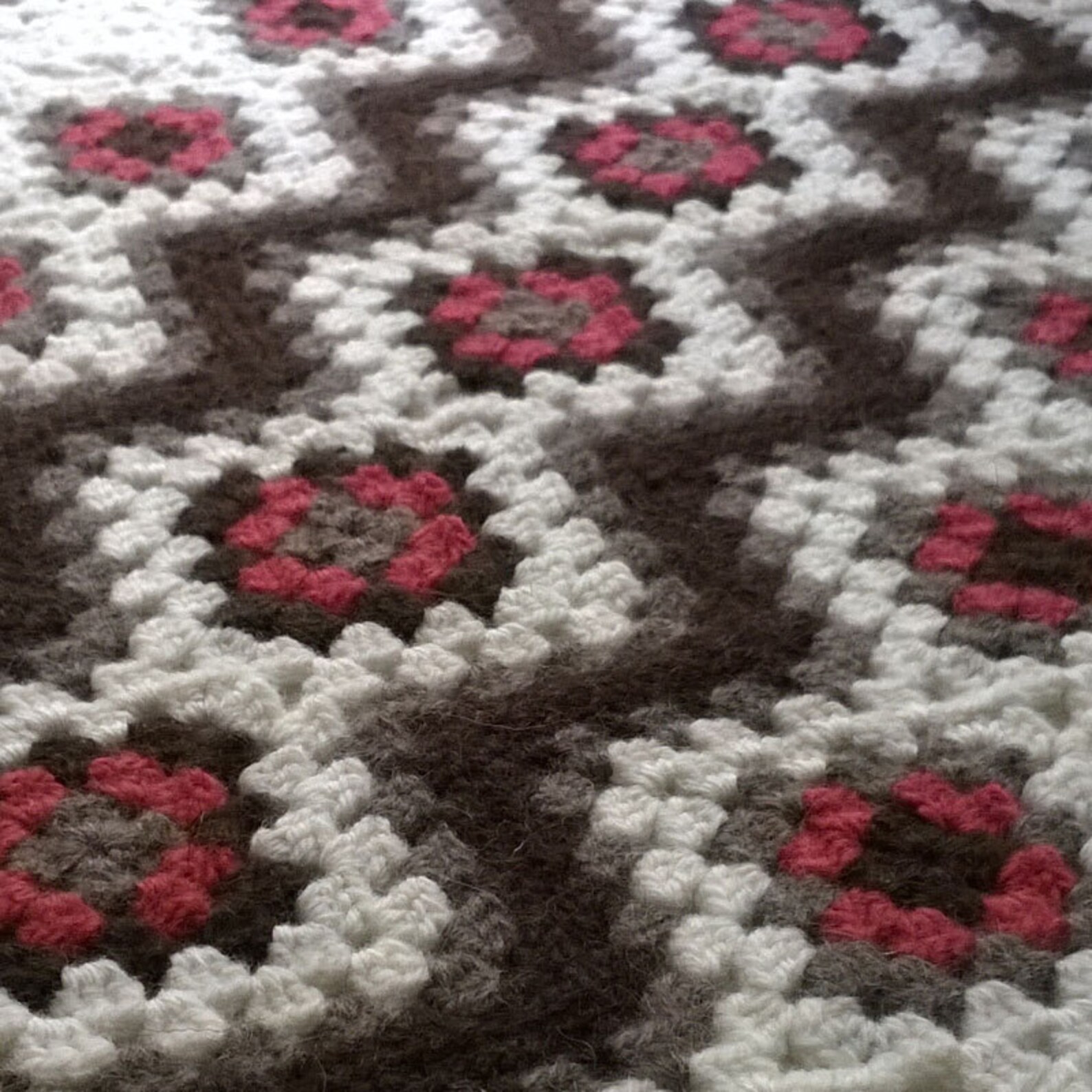 CROCHET PATTERN: Diagonal Granny Square Baby Blanket - Etsy