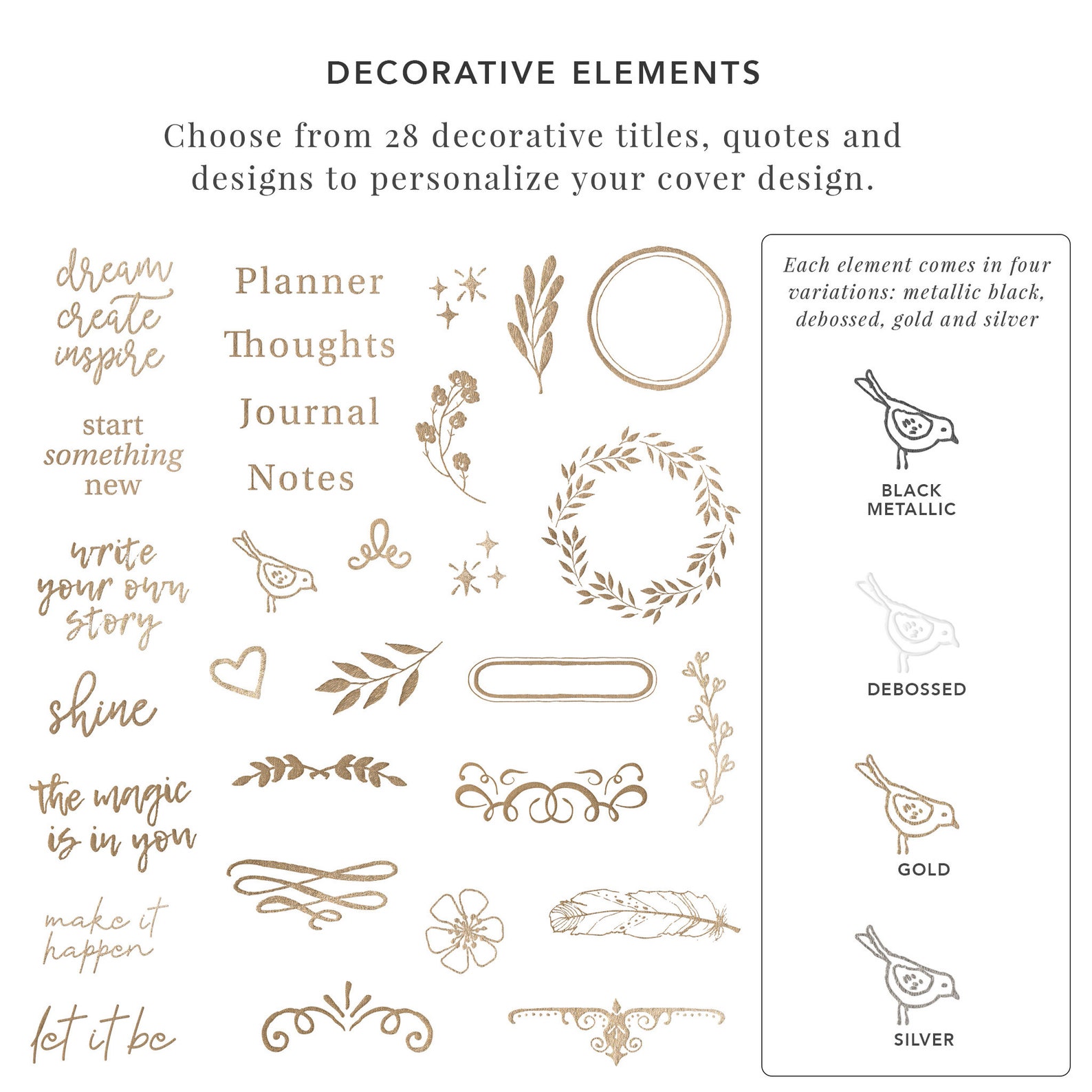 Digital Notebook Covers Creator Bundle Digital Planner - Etsy