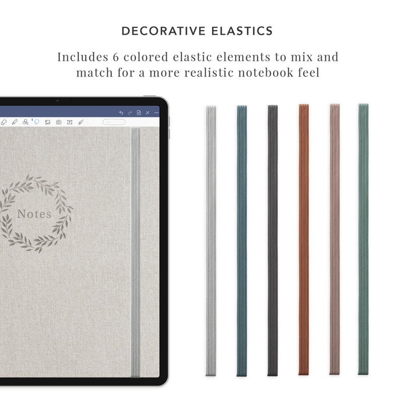 Digital Notebook Covers Creator Bundle Digital Planner - Etsy