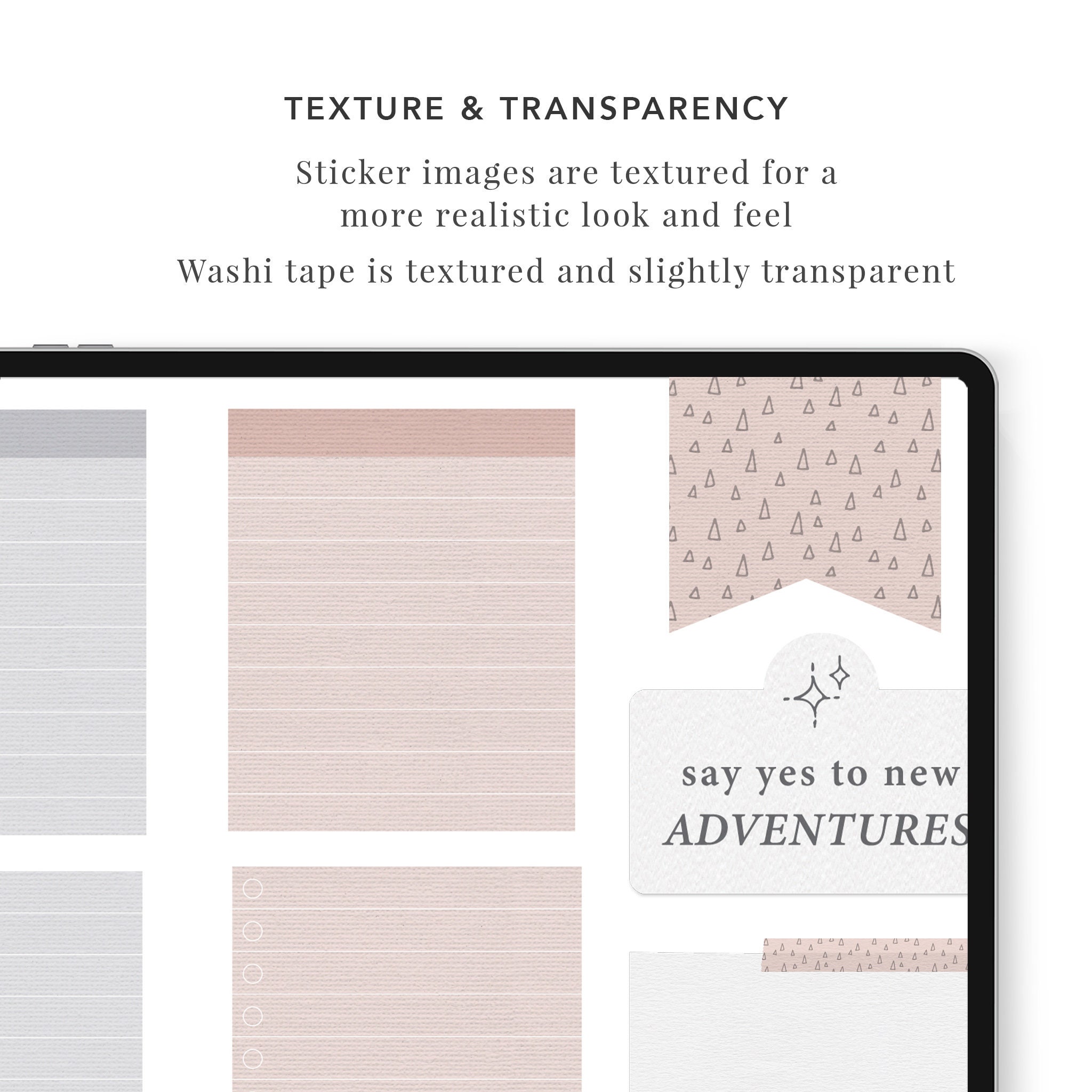 Digital Planning Sticker Set With Digital Sticker Book - Etsy