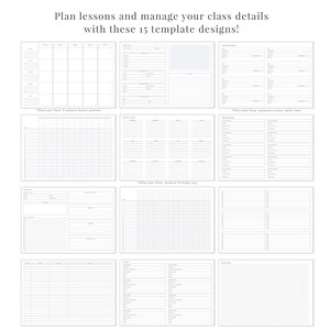 Teaching Insert Pages for Digital Planning | Digital Planner, Goodnotes ...