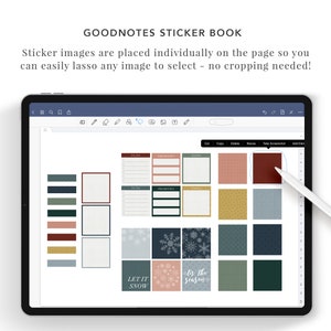 Winter Digital Planning Sticker Set | Goodnotes Stickers, Goodnotes ...