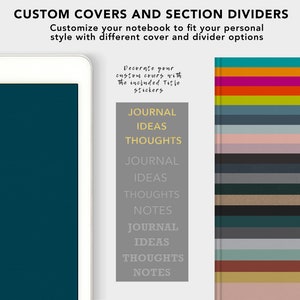 Dark Mode Digital Notebook | Goodnotes Notebook, Digibujo, Digital ...