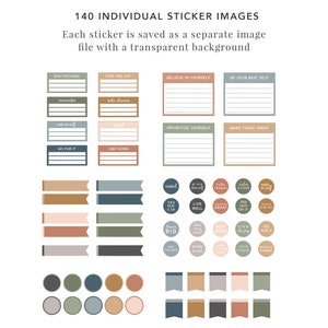 Motivational Digital Planning Sticker Set | Goodnotes Stickers ...