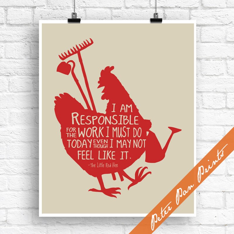 I am Responsible for the Work I must Do Even Though I | Etsy