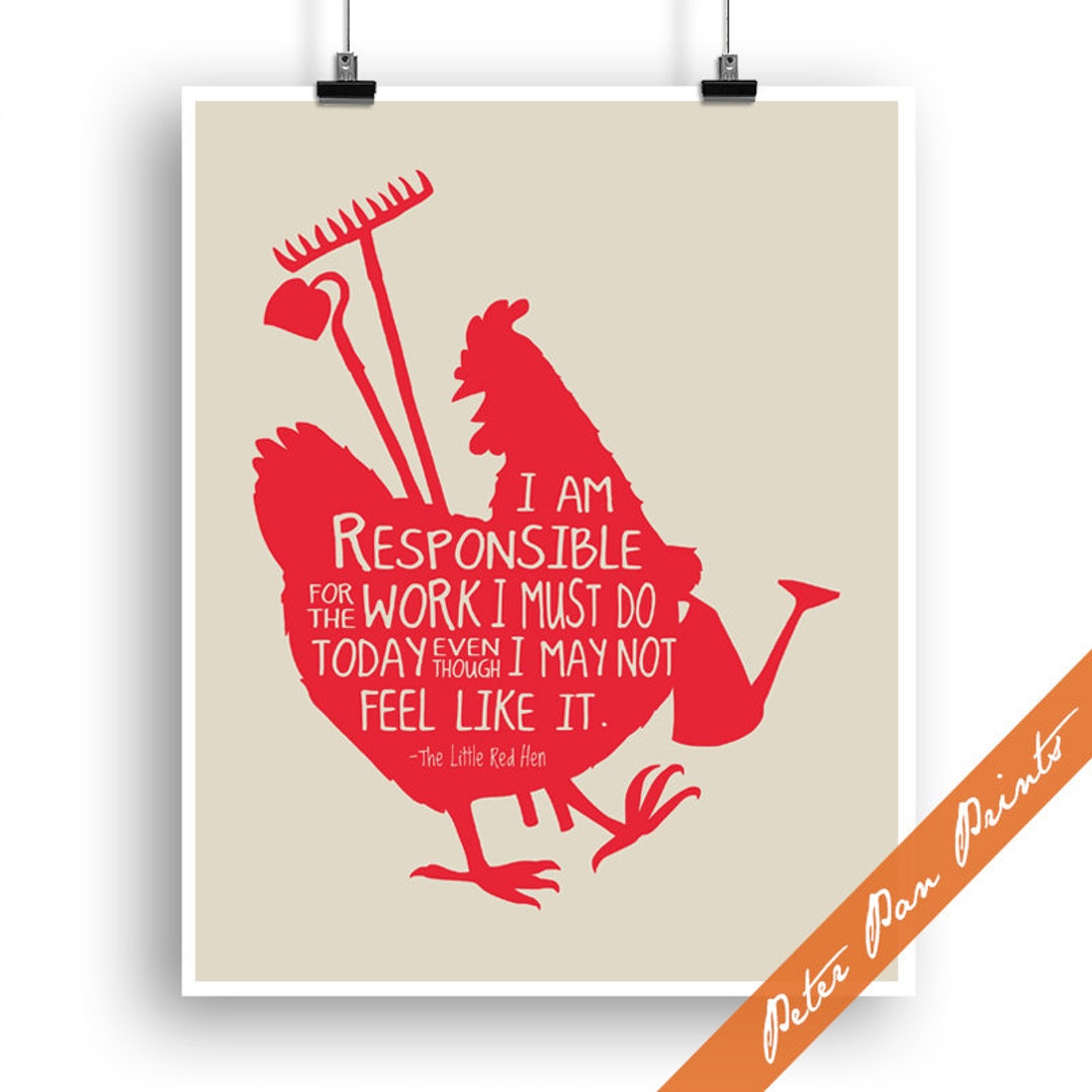 I Am Responsible for the Work I Must Do Even Though I Don't Feel Like ...