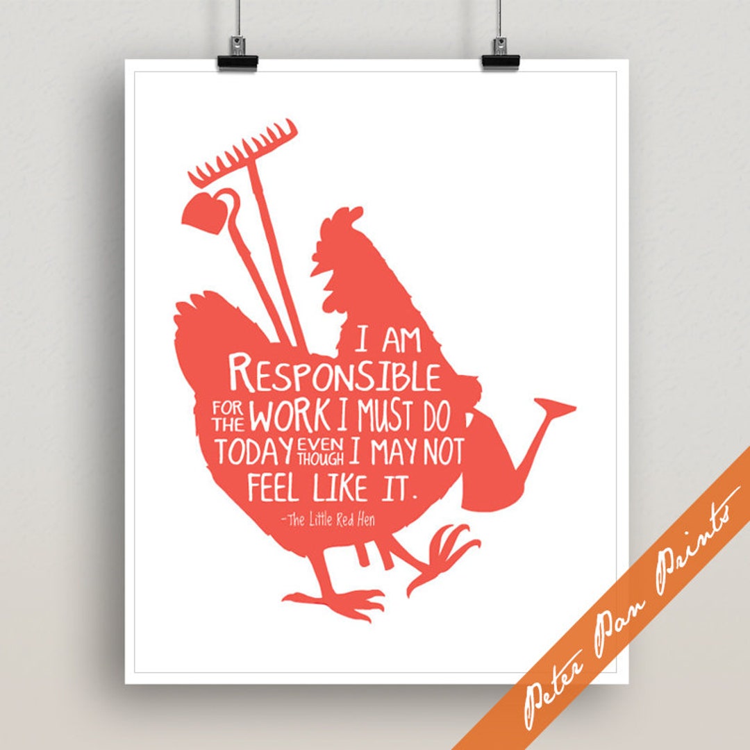 Responsibility Print I Am Responsible for the Work Even Though I Don't ...
