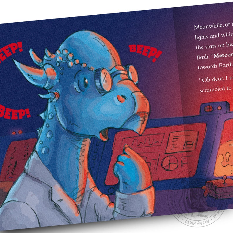 Toby the Rockosaurus Rex Saves the World, Children's Dinosaur Picture ...