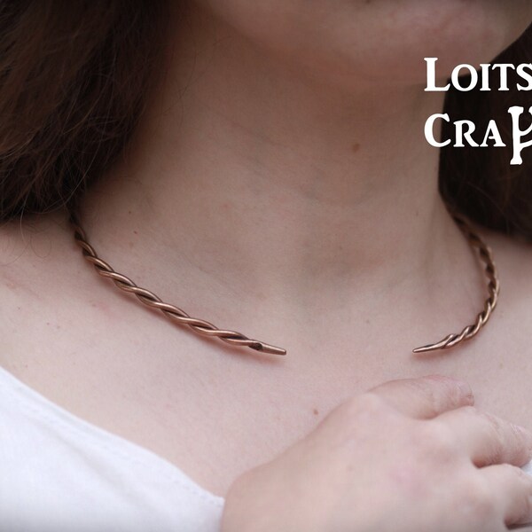 Torque Necklace - Etsy