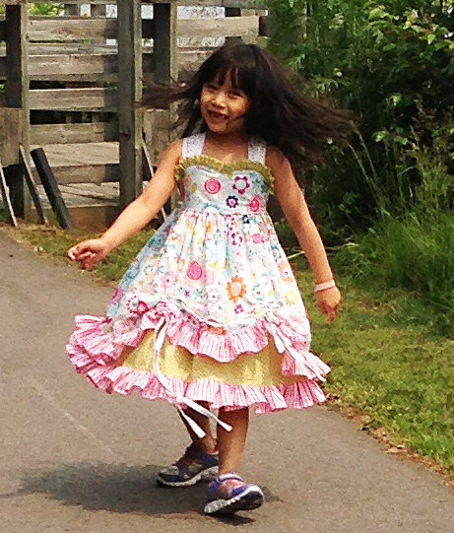 Summer Fairy Dress PDF Sewing Pattern and Tutorial, Sizes 3- 8 Girls ...