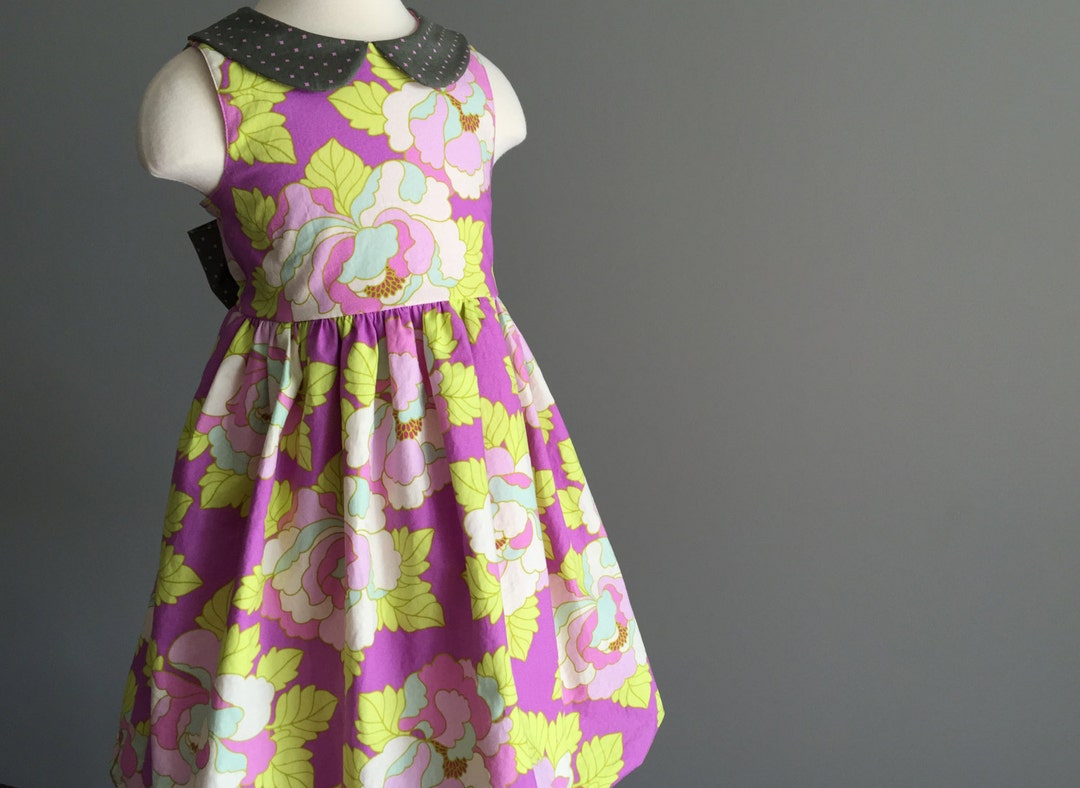 Bubbly Bubble Dress PDF Sewing Pattern and Tutorial, Sizes 3- 8 Girls, Instant Download - Etsy