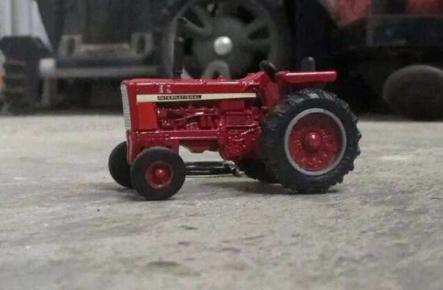 1967 International Harvester 756 Red Tractor Keychain Rustic - Etsy