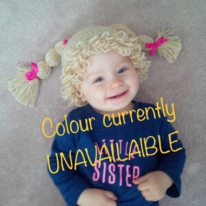 CABBAGE PATCH Hat - Cabbage Patch Kid Inspired Hat - Crochet Cabbage ...