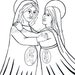 The Joyful Mysteries of the Rosary Coloring Pages - Etsy