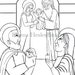 The Joyful Mysteries of the Rosary Coloring Pages - Etsy