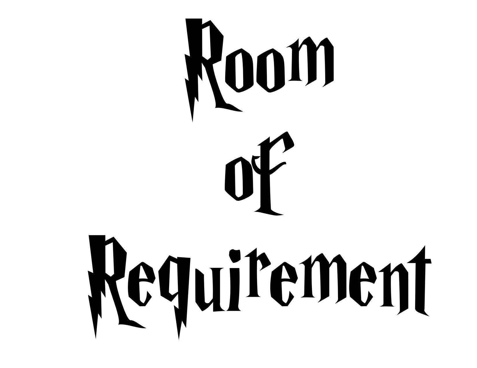 Room of Requirement Vinyl Decal | Etsy Room of Requirement Vinyl Decal | Etsy