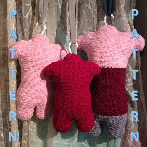 Mannequin Torsos Crochet Pattern 3 Sizes: Toddler Child - Etsy
