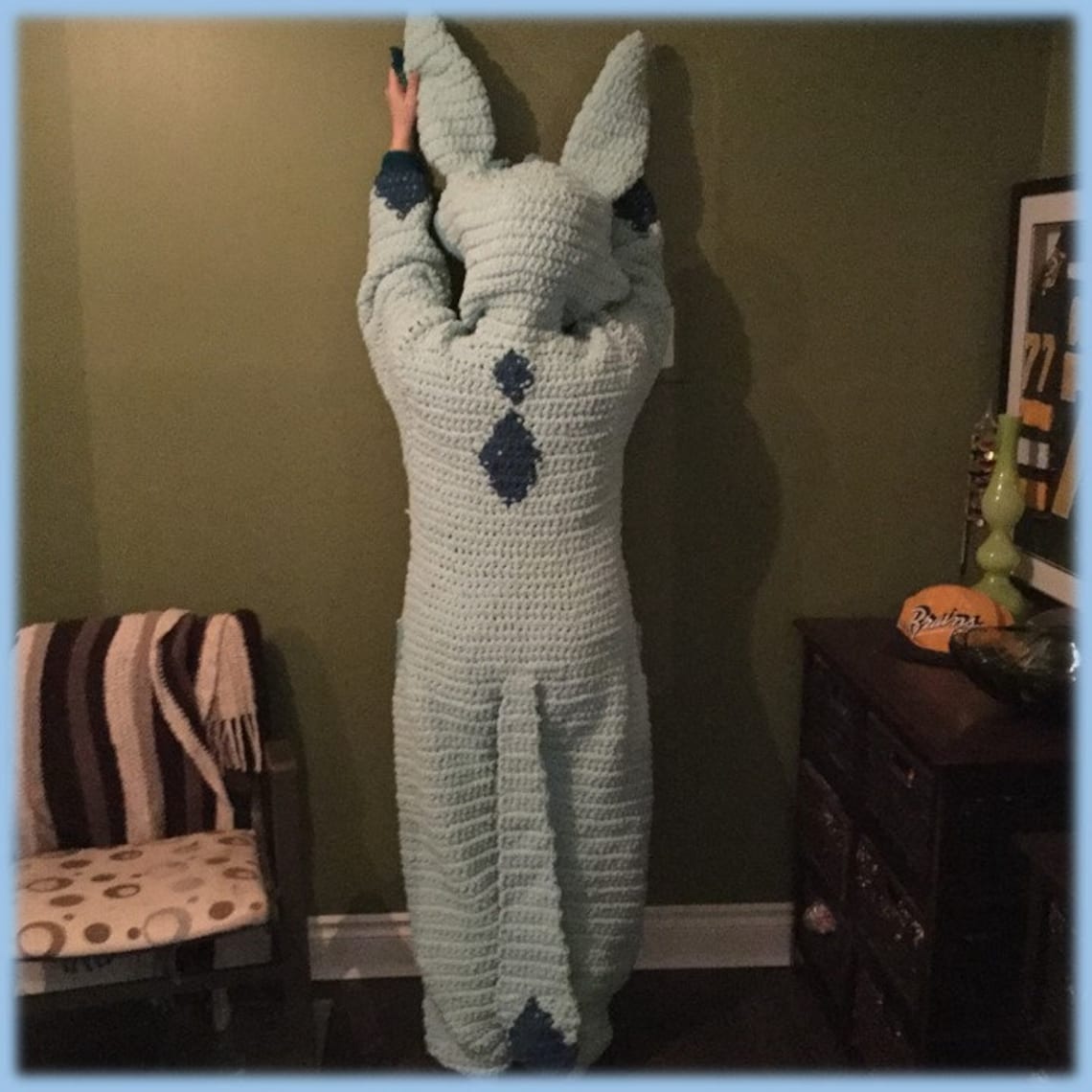 Glaceon Onesie Crochet Pattern Ladies XS to XL - Etsy