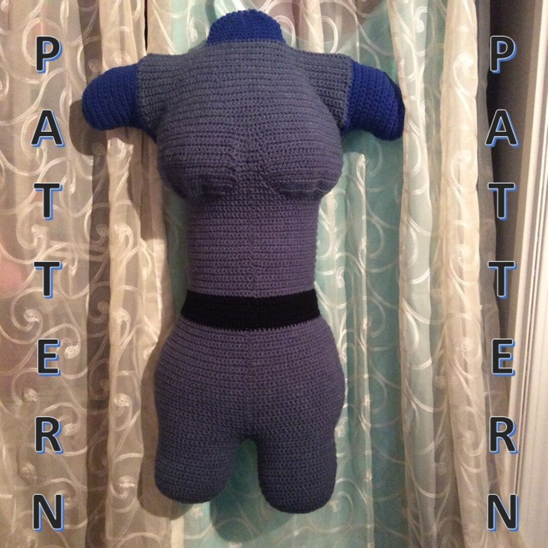 Crochet Mannequin Torso Pattern, 2 Sizes: Ladies Small and Medium - Etsy