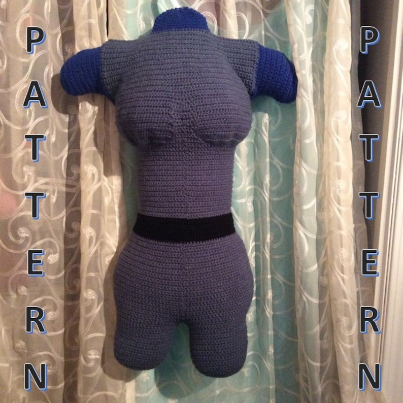 Crochet Mannequin Torso Pattern, 2 Sizes: Ladies Small and Medium - Etsy
