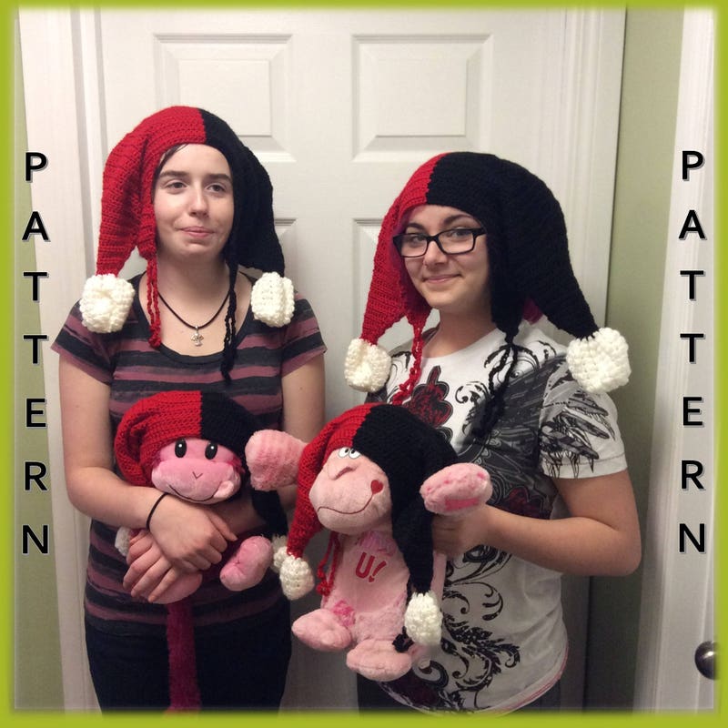 Crochet Long Jester Hat - Etsy