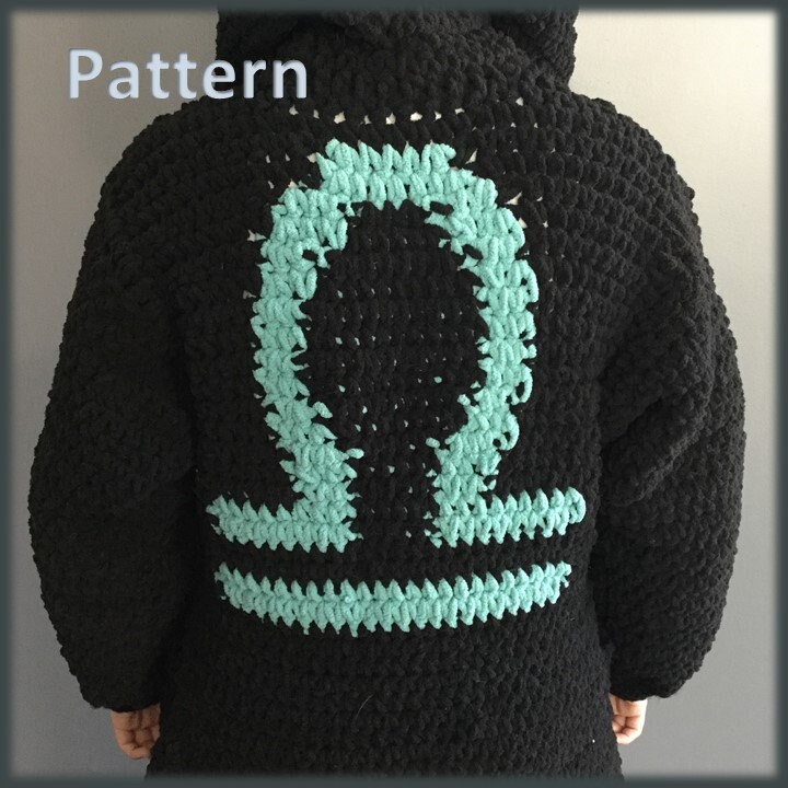 Libra Adult Onesie Crochet Pattern With Candy Corn Horns - Etsy