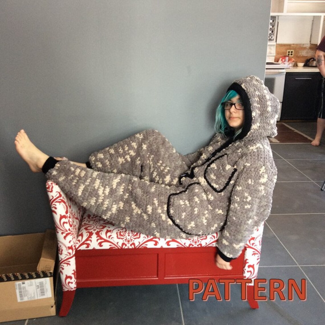 Cozy Adult Onesie Crochet Pattern - Etsy
