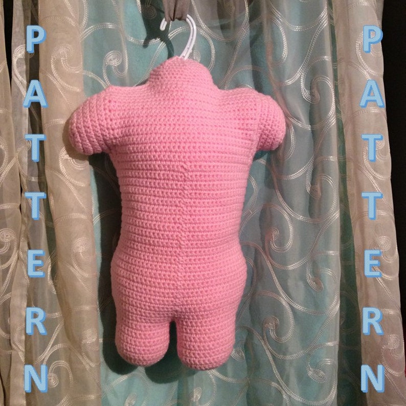Mannequin Torsos Crochet Pattern - 3 Sizes: Toddler, Child Small and ...