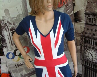 Union jack dress | Etsy