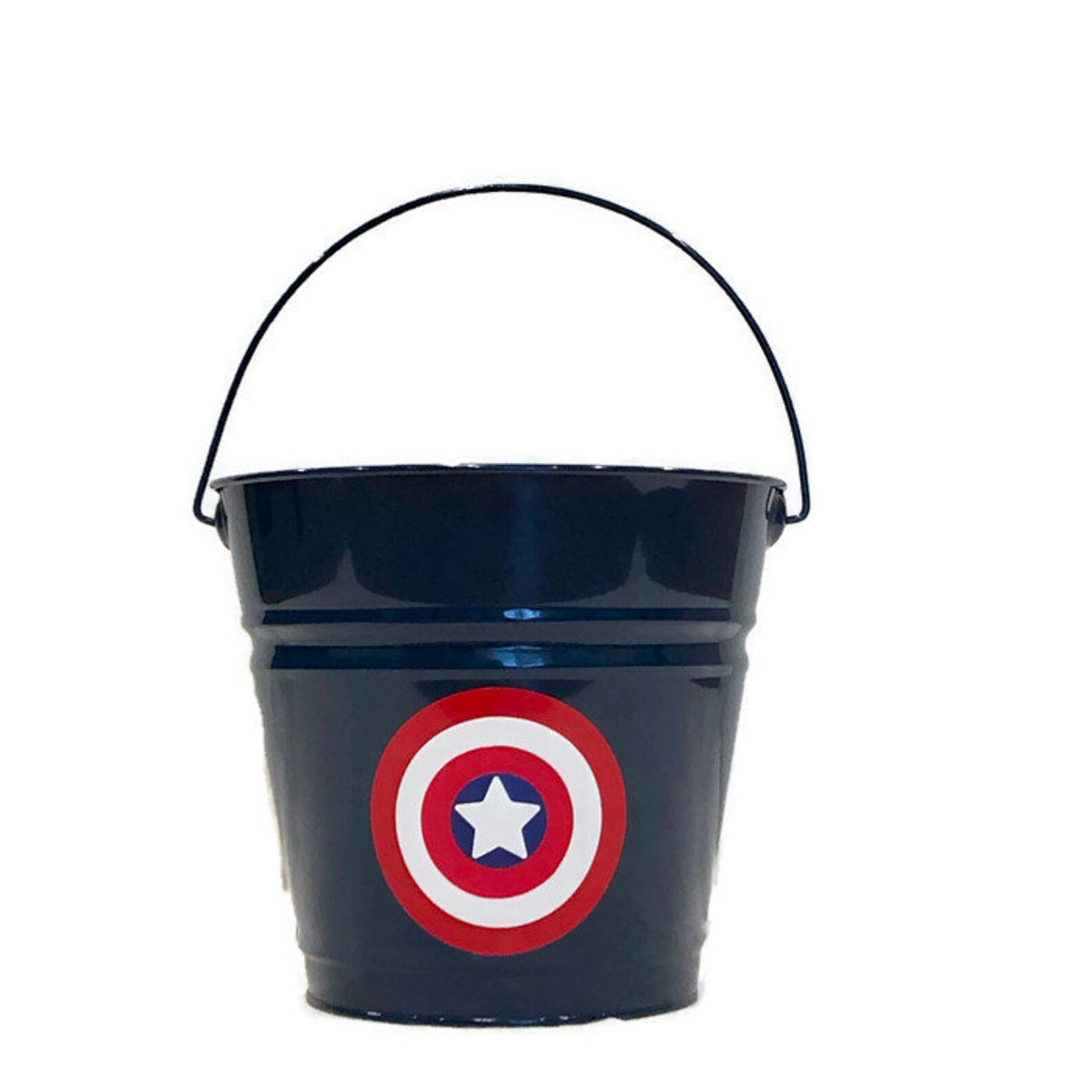 Captain America Superhero Captain America Bucket | Etsy