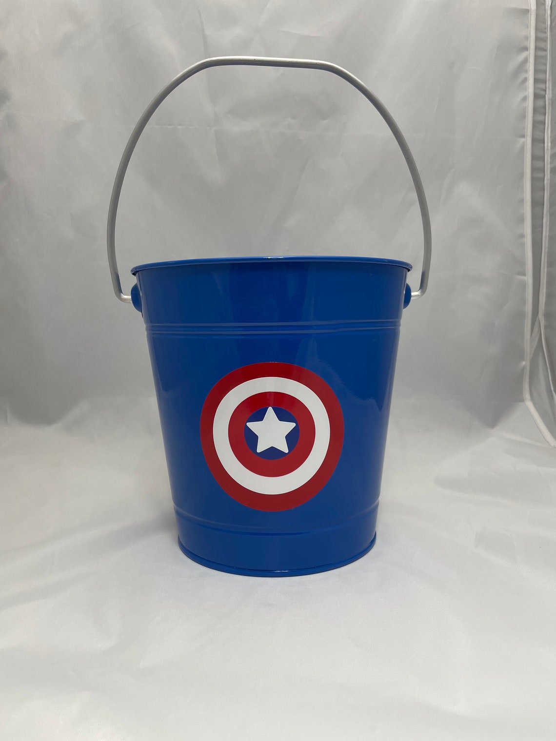 Captain America Superhero Captain America Bucket - Etsy
