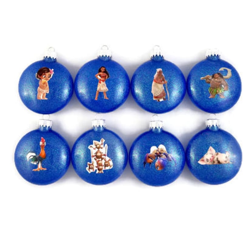 Moana Christmas Ornaments - Etsy