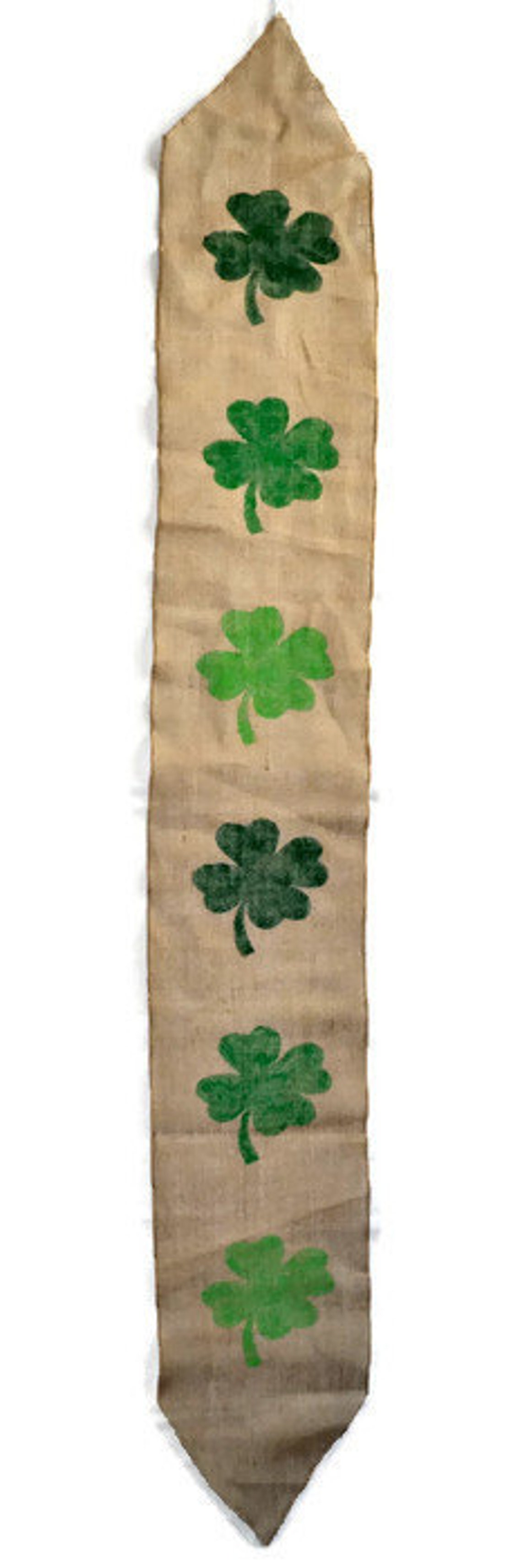 St Patricks Day Table Runner Shamrock Table Runner St - Etsy