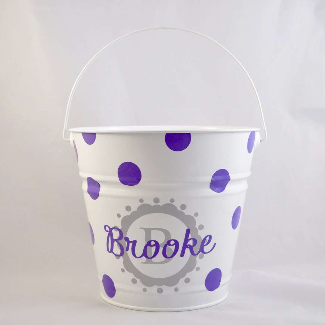 Personalized Easter Bucket Personalized Bucket Monogrammed Easter ...