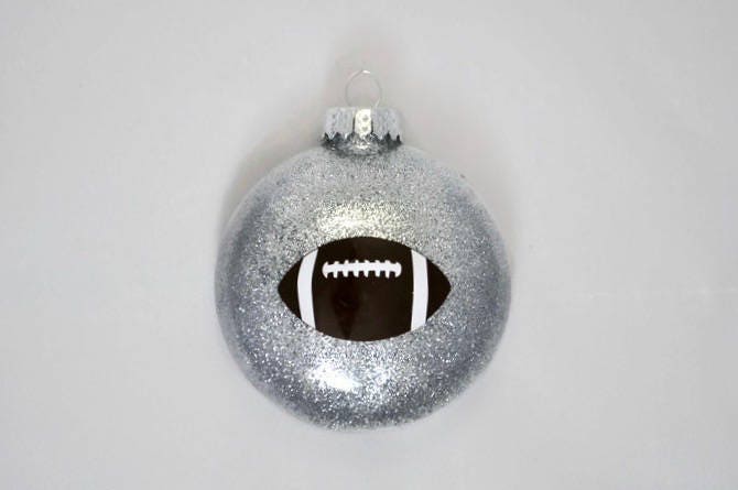 Football Christmas Ornament Personalized Football Ornament | Etsy