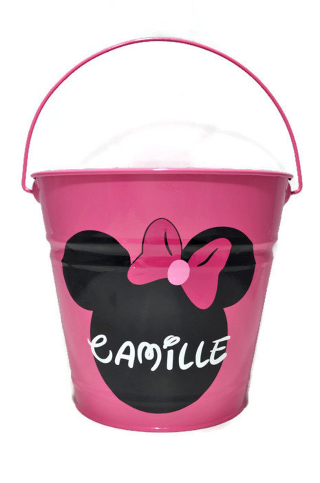 Minnie Mouse Bucket - Easter Bucket - Personalized Easter Bucket ...