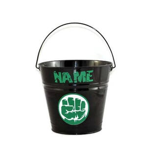 Hulk Bucket Hulk Easter Basket Personalized Easter Basket - Etsy