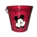 Mickey Mouse Bucket - Easter Basket - Personalized Easter Bucket ...