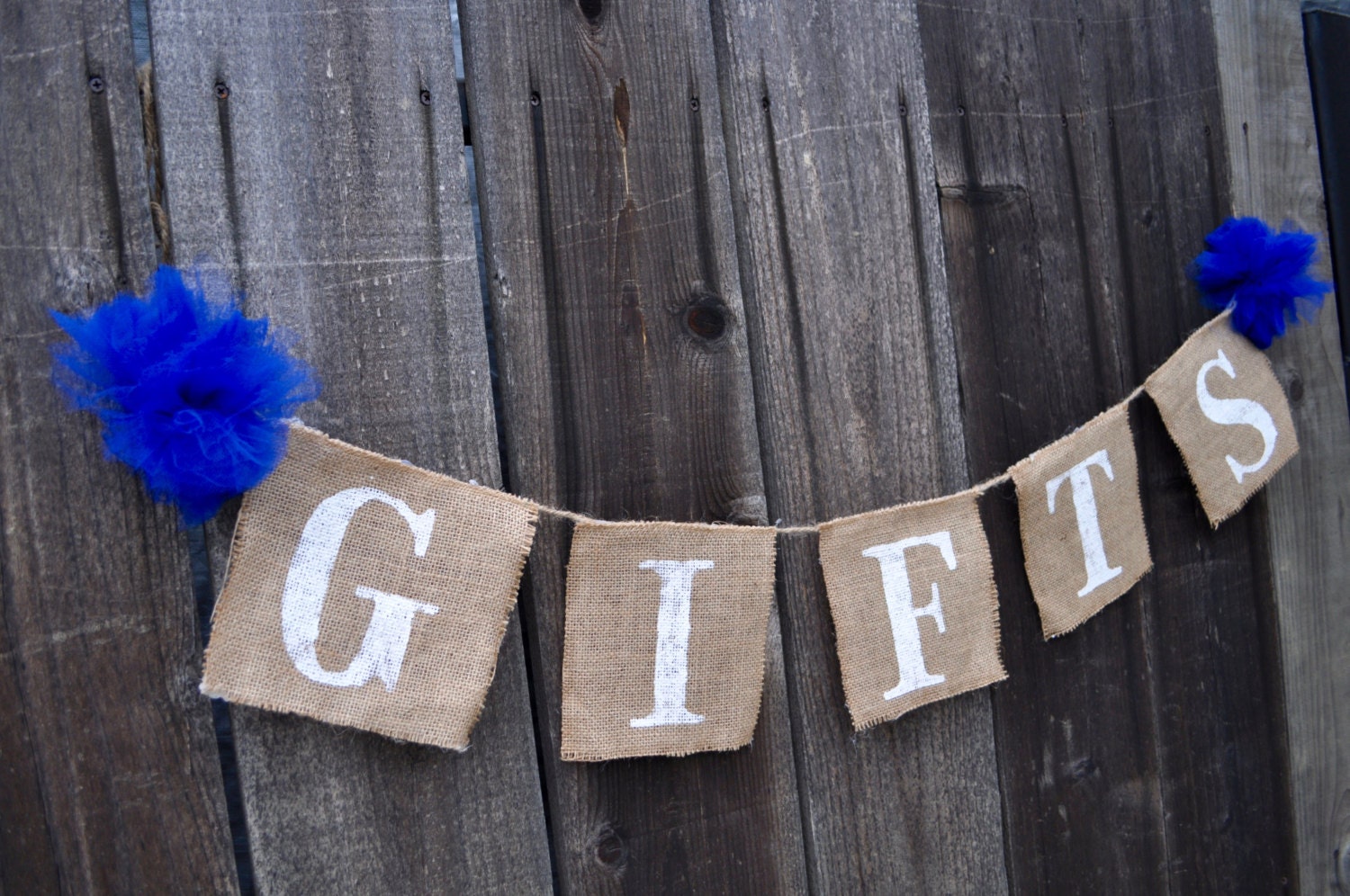 Gifts Banner Gifts Burlap Banner Gifts Sign Rustic | Etsy