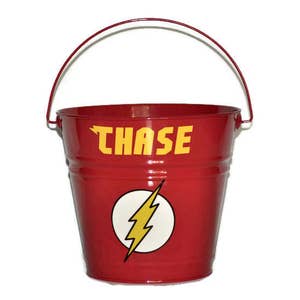 The Flash Superhero - the Flash Bucket- Personalized Easter Basket ...