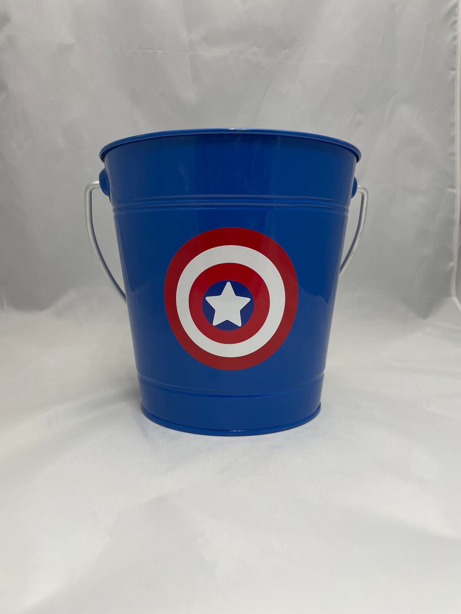 Captain America Superhero Captain America Bucket - Etsy
