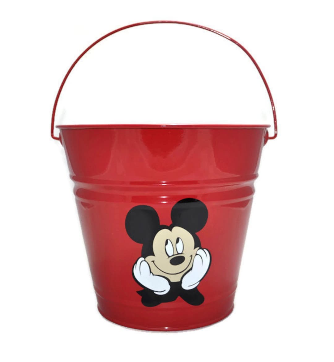 Mickey Mouse Bucket - Easter Basket - Personalized Easter Bucket ...